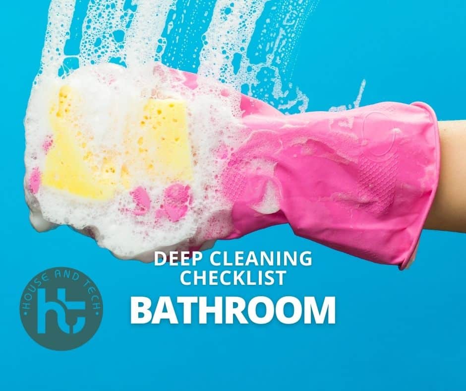Simple Bathroom Deep Cleaning Checklist